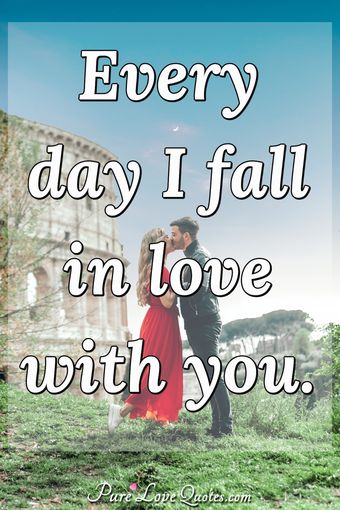 Beautiful Falling in Love Quotes (I Fell For You) | PureLoveQuotes