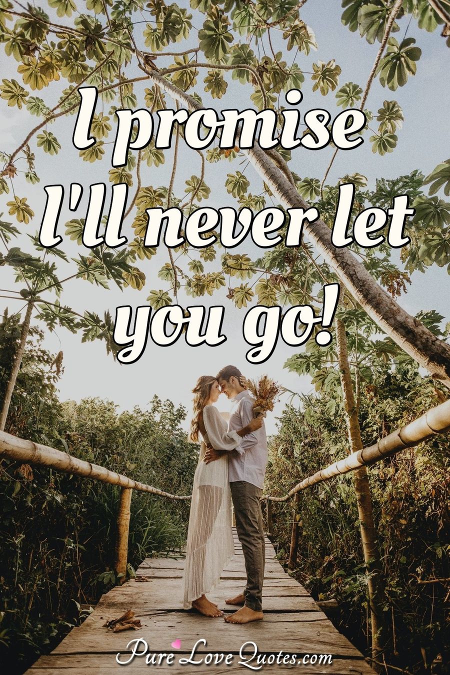 It's a promise I will love you forever, no matter what. | PureLoveQuotes
