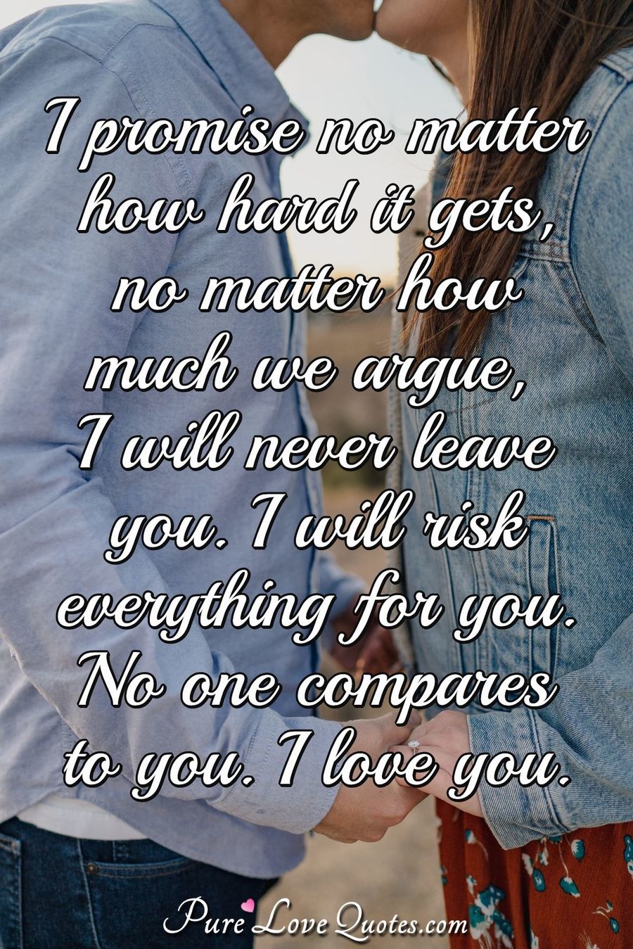 I Promise To Be By Your Side Forever And For Always I Love You