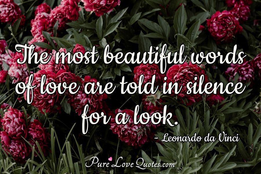 Love Beyond Words Quotes - More Than Words | PureLoveQuotes